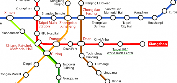 Travel direct to Taipei 101 on the new Taipei Metro Xinyi Line | the ...
